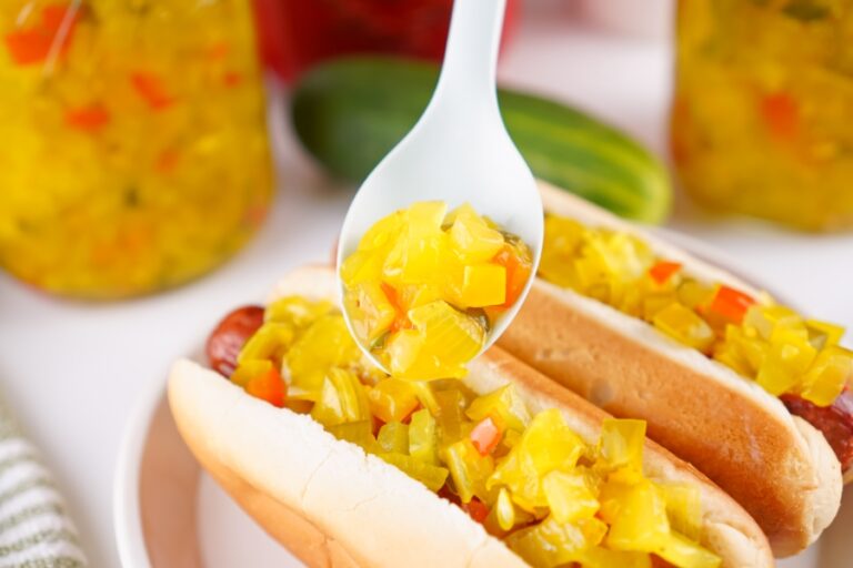 Homemade Sweet Relish From the Garden - The Oklahoma Homesteader